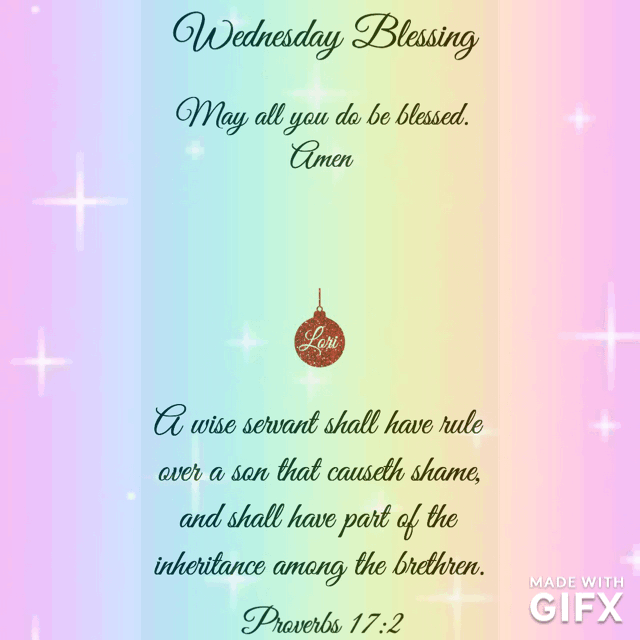 Pastel Sparkling Wednesday Blessing Pictures, Photos, and Images for ...