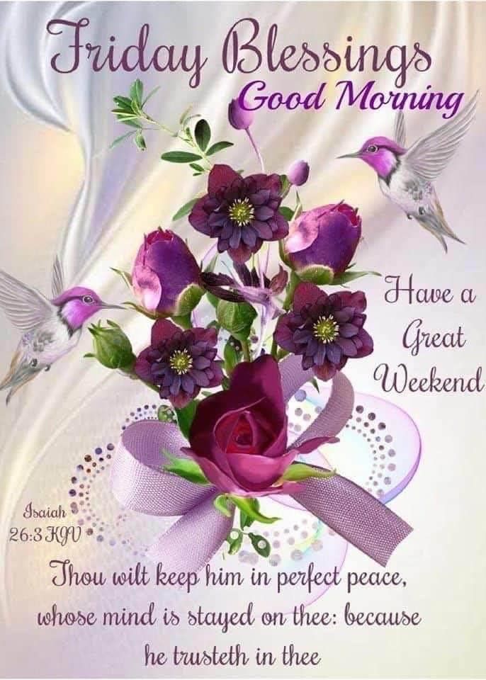 Isaiah 26:3 - Friday Blessings & Good Morning Pictures, Photos, and ...