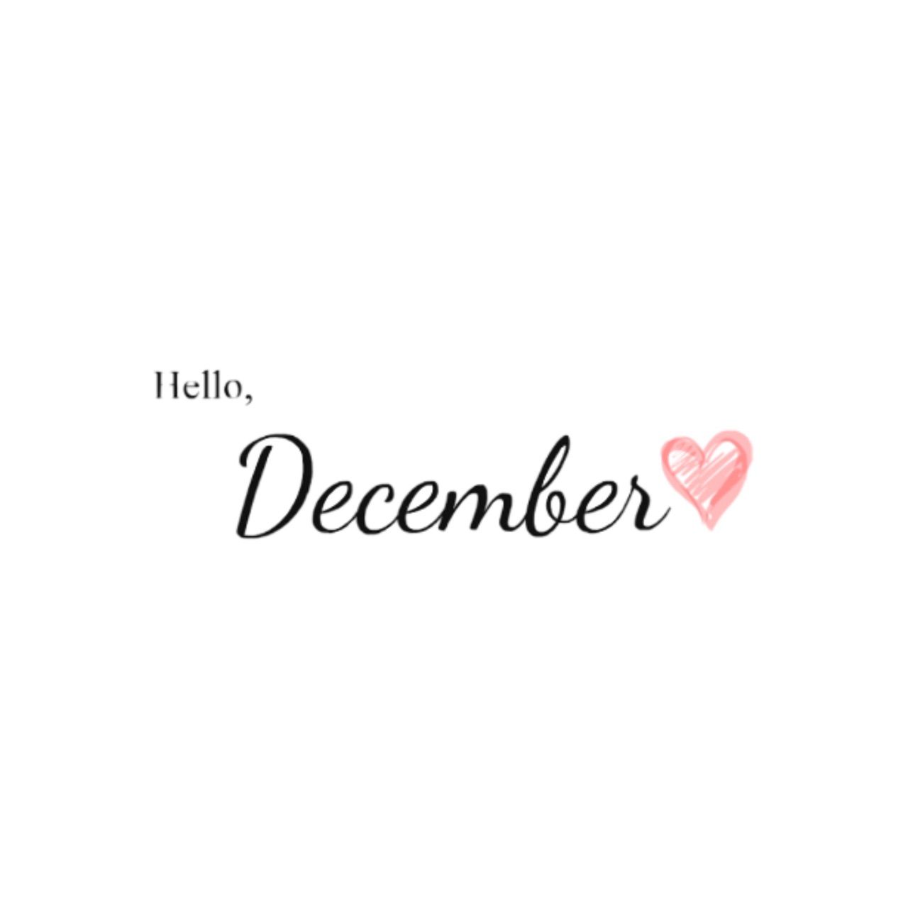 Hello December Tumblr