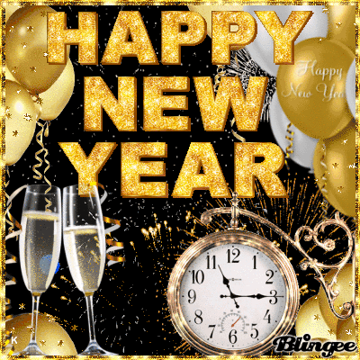 Golden Themed Happy New Year Gif Pictures, Photos, and Images for ...