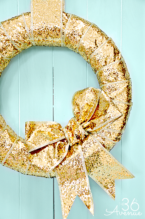 Gorgeous Gold Ribbon Wreath Pictures, Photos, and Images for Facebook ...