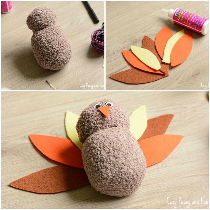 DIY Turkey Sock Craft Pictures, Photos, and Images for Facebook, Tumblr ...