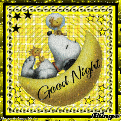 Snoopy Sleeping Good Night Gif Pictures, Photos, and Images for ...