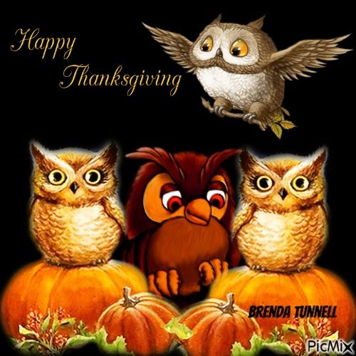 Little Owls - Happy Thanksgiving Pictures, Photos, and Images for ...