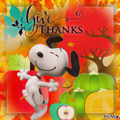 Snoopy Thank You Cartoon
