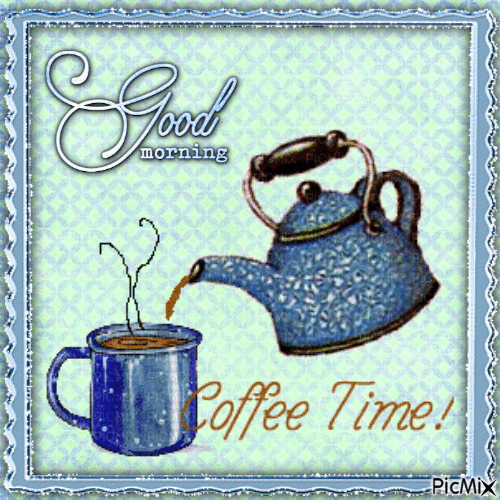Coffee Time Good Morning Gif Pictures, Photos, and Images for Facebook ...