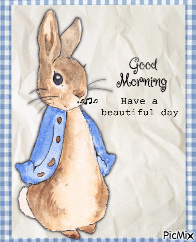 Peter Rabbit Good Morning Gif Pictures, Photos, and Images for Facebook ...