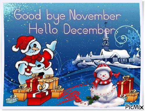 Good Bye November, Hello December Gif Pictures, Photos, and Images for ...