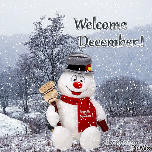 Frosty The Snowman - Welcome December Gif Pictures, Photos, and Images ...