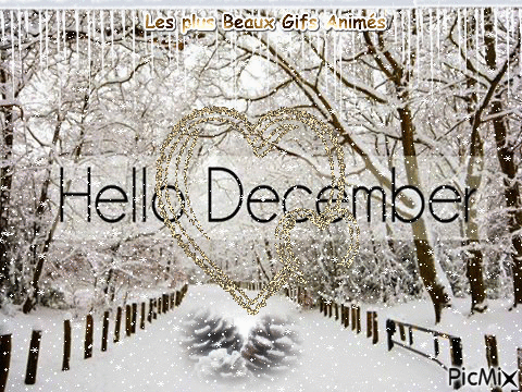 Beautiful Winter Wonderland - Hello December Gif Pictures, Photos, and ...