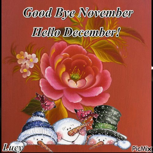 Cute Snowman, Goodbye November, Hello December! Pictures, Photos, and ...