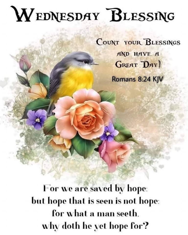 Wednesday Blessing: Count Your Blessings And Have A Great Day! Pictures ...
