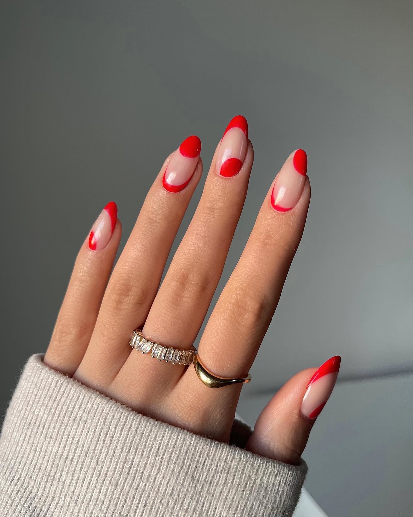 Red Swirl Nail Idea Pictures, Photos, and Images for Facebook, Tumblr ...