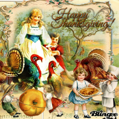 Vintage Happy Thanksgiving Gif Pictures, Photos, and Images for ...
