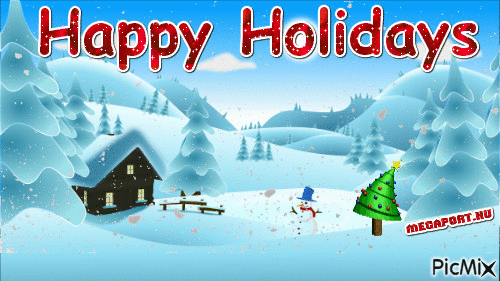 Winter Town - Happy Holidays Pictures, Photos, and Images for Facebook ...