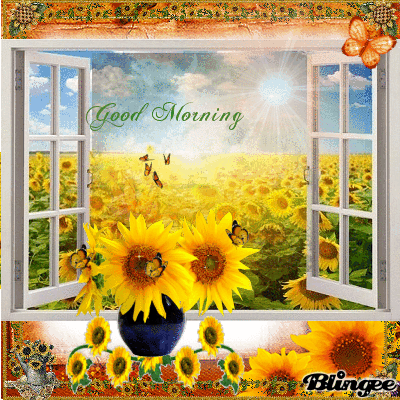 Good Morning Sunflowers Gif Pictures, Photos, and Images for Facebook ...