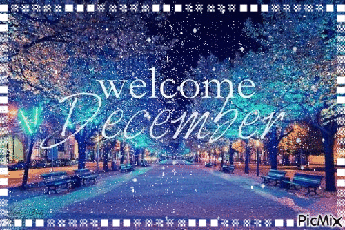Falling Snow Welcome December Gif Pictures, Photos, and Images for ...