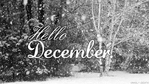 Snow In Forest - Hello December Gif Pictures, Photos, and Images for ...