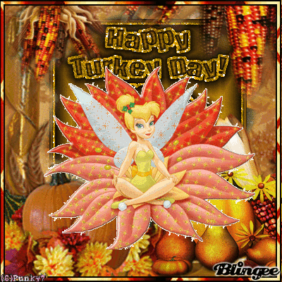 Tinkerbell Happy Turkey Day Pictures, Photos, and Images for Facebook ...