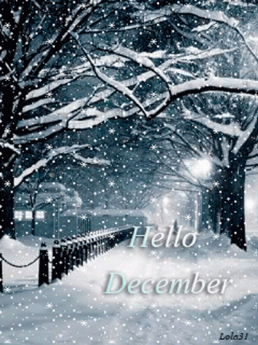 Hello December Snowfall Gif Pictures, Photos, and Images for Facebook ...