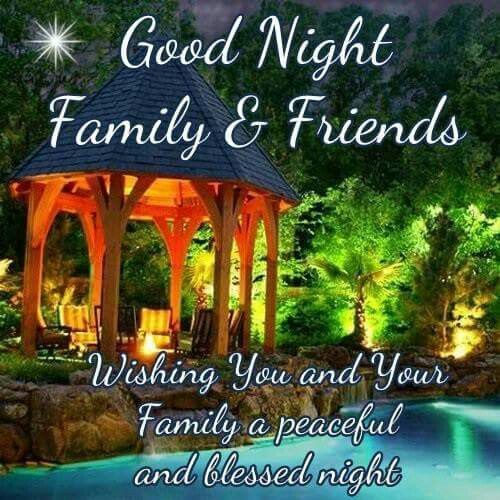 Good Night Family & Friends Pictures, Photos, and Images for Facebook ...
