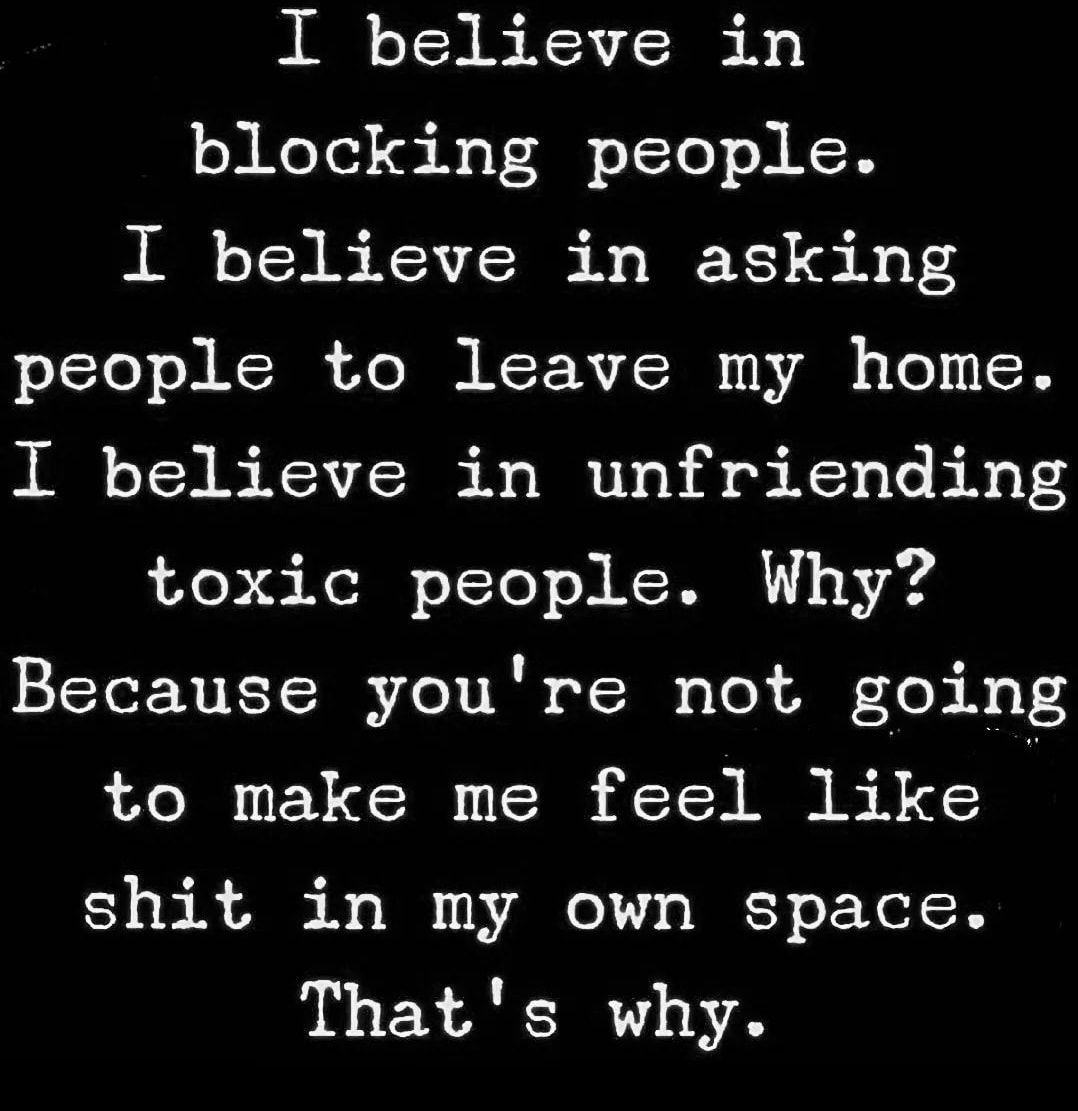 I Believe In Blocking People. Pictures, Photos, and Images for Facebook ...