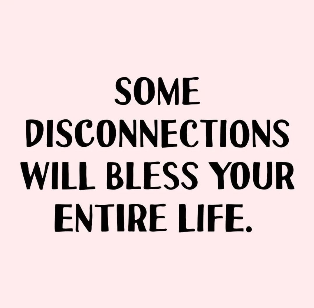 Some Disconnections Will Bless Your Entire Life. Pictures, Photos, and ...