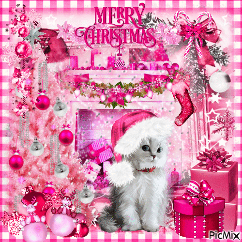 Pink Girly Merry Christmas Gif Pictures, Photos, and Images for ...