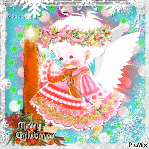 Little Merry Christmas Angel Gif Pictures, Photos, and Images for ...
