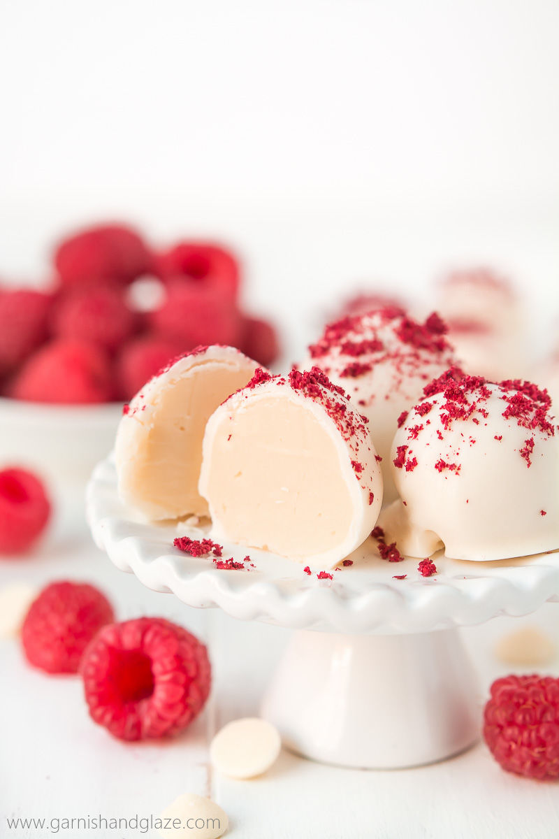 White Chocolate Raspberry Truffles Pictures, Photos, and Images for ...