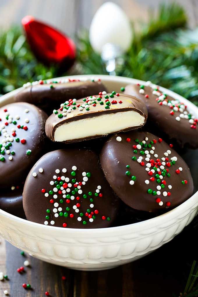 Easy Chocolate Peppermint Patties Pictures, Photos, and Images for ...