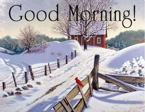 Winter Barn Good Morning Quote Pictures, Photos, and Images for ...