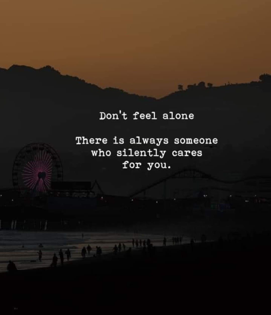 Don't Feel Alone. Pictures, Photos, and Images for Facebook, Tumblr ...