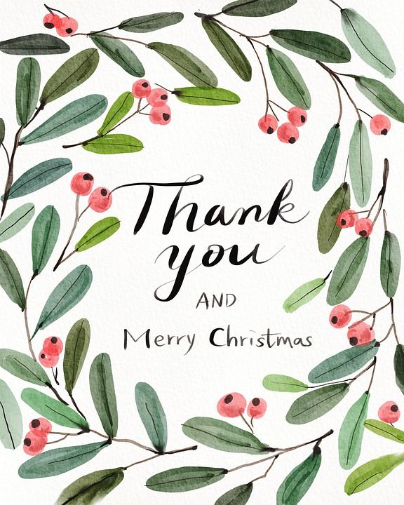 Thank You And Merry Christmas Card Pictures, Photos, and Images for ...