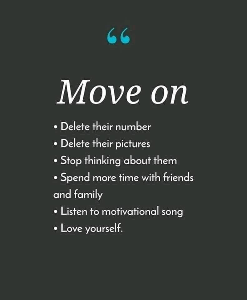 Move On... Pictures, Photos, and Images for Facebook, Tumblr, Pinterest ...