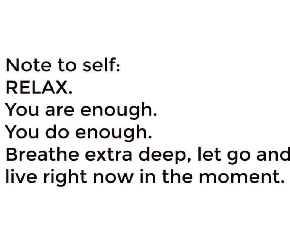 Note To Self: RELAX Pictures, Photos, and Images for Facebook, Tumblr ...