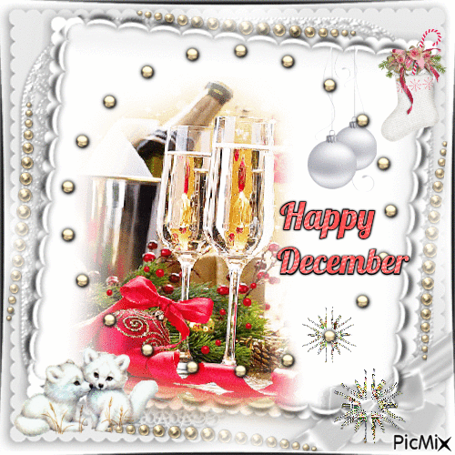 Champagne Drink - Happy December Gif Pictures, Photos, and Images for ...