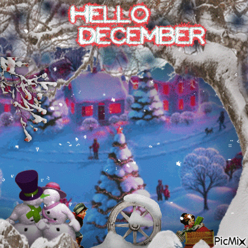 Kissing Snowman And Snowwoman - Hello December Pictures, Photos, and ...