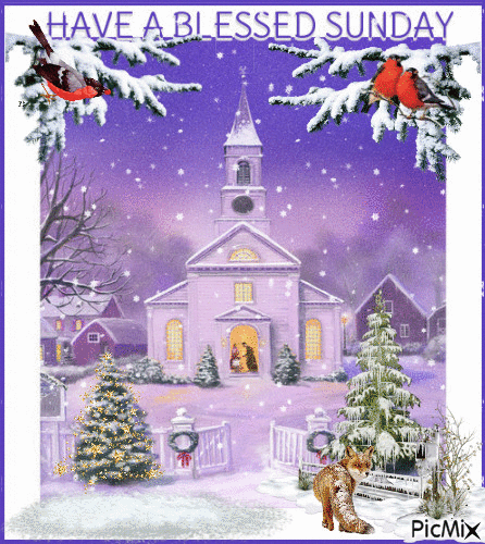 Winter Outside Church - Have A Blessed Sunday Pictures, Photos, and ...