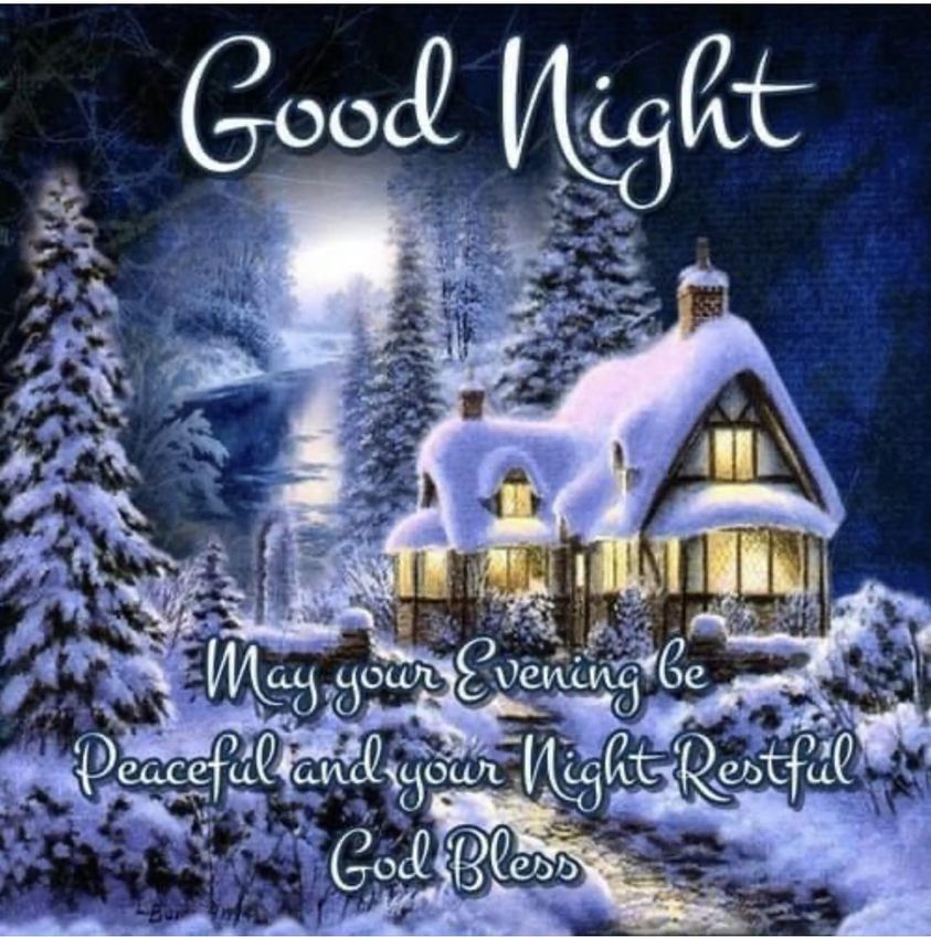 May Your Evening Be Peaceful And Your Night Restful. Good Night ...