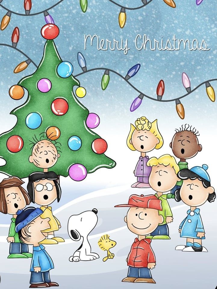 Caroling Peanuts Gang - Merry Christmas Pictures, Photos, and Images ...