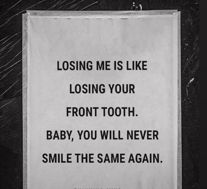 Losing Me Is Like Losing Your Front Tooth Pictures, Photos, and Images ...