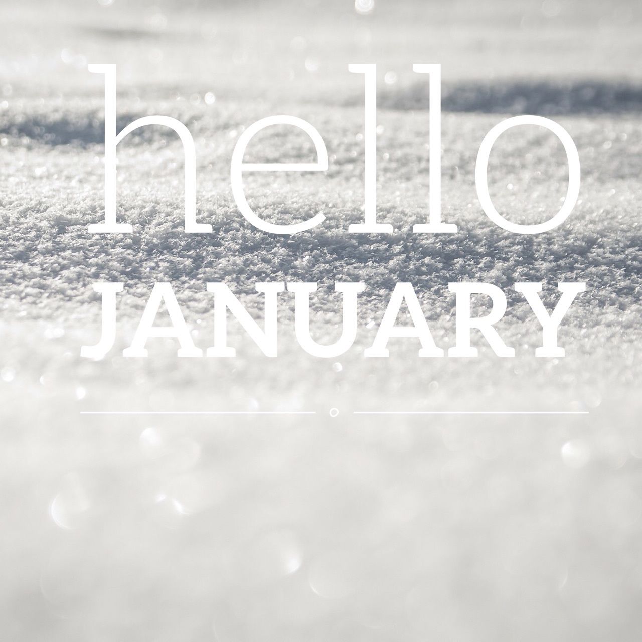 Fresh Snow Hello January Quote Pictures, Photos, and Images for ...