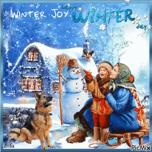 Winter Joy, Happy Winter Day Pictures, Photos, and Images for Facebook ...