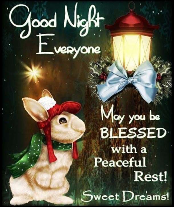 May You Be Blessed With A Peaceful Rest. Good Night Everyone Pictures ...