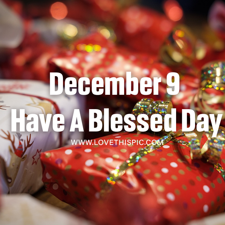 Christmas Gifts - December 9. Have A Blessed Day Pictures, Photos, and ...