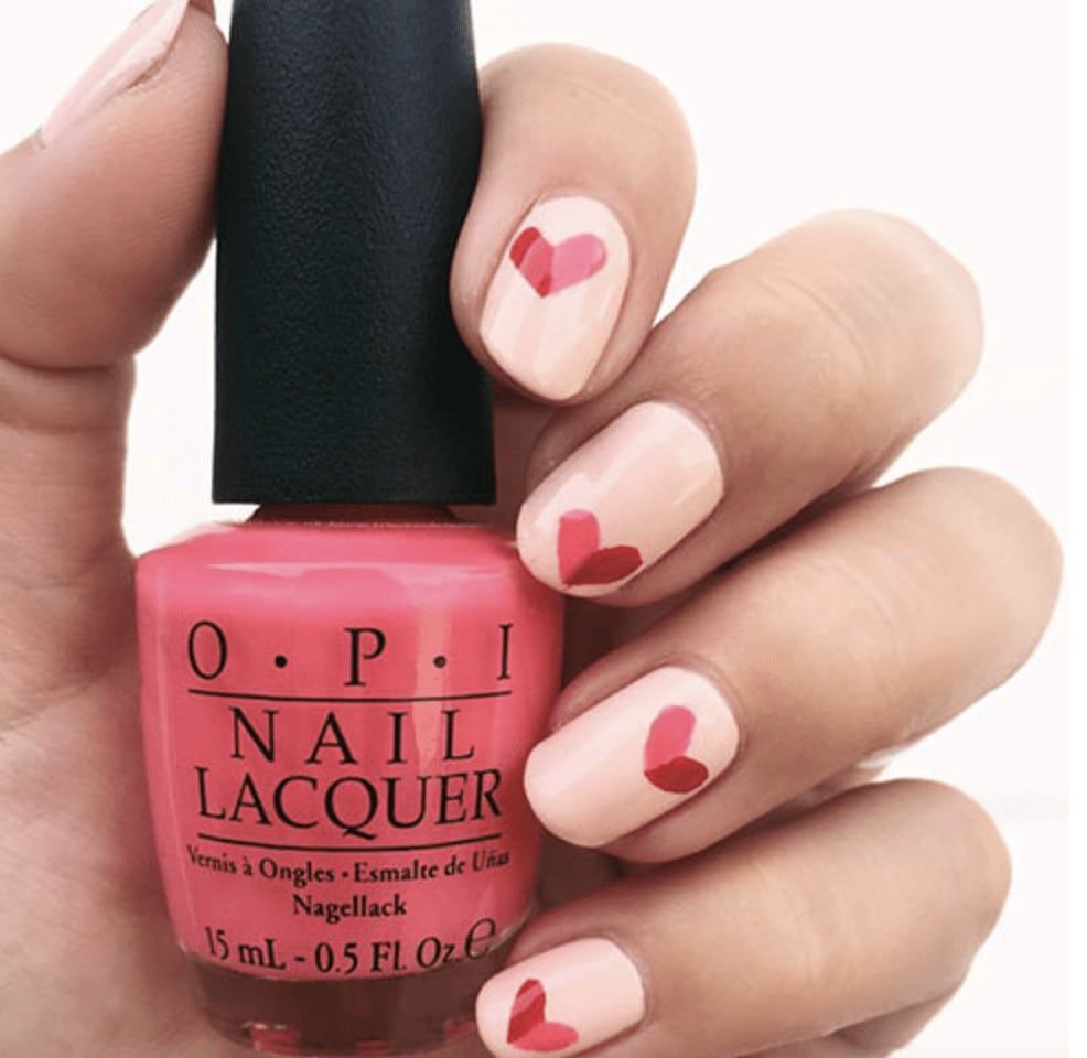 Simple Short Heart Nails Pictures, Photos, and Images for Facebook ...