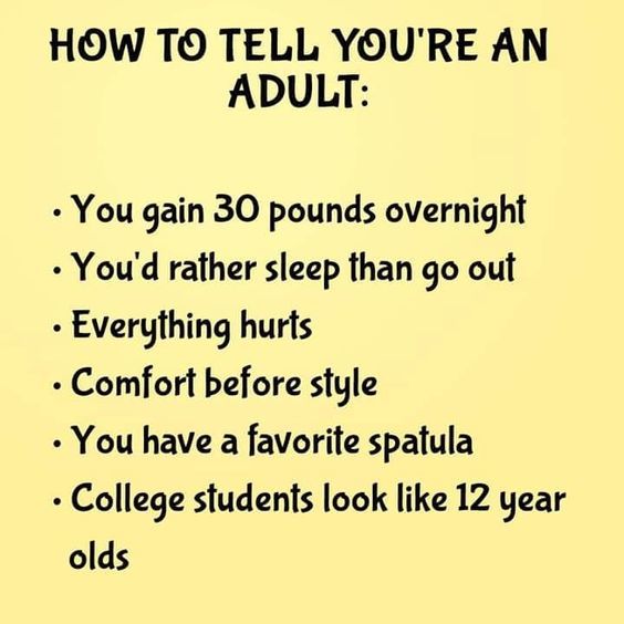 How To Tell You're An Adult Pictures, Photos, and Images for Facebook ...