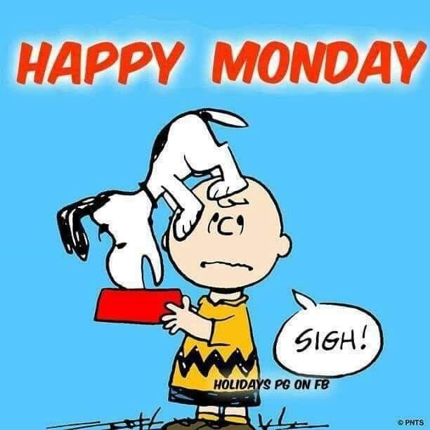 Snoopy With Charlie Brown - Happy Monday Pictures, Photos, and Images ...