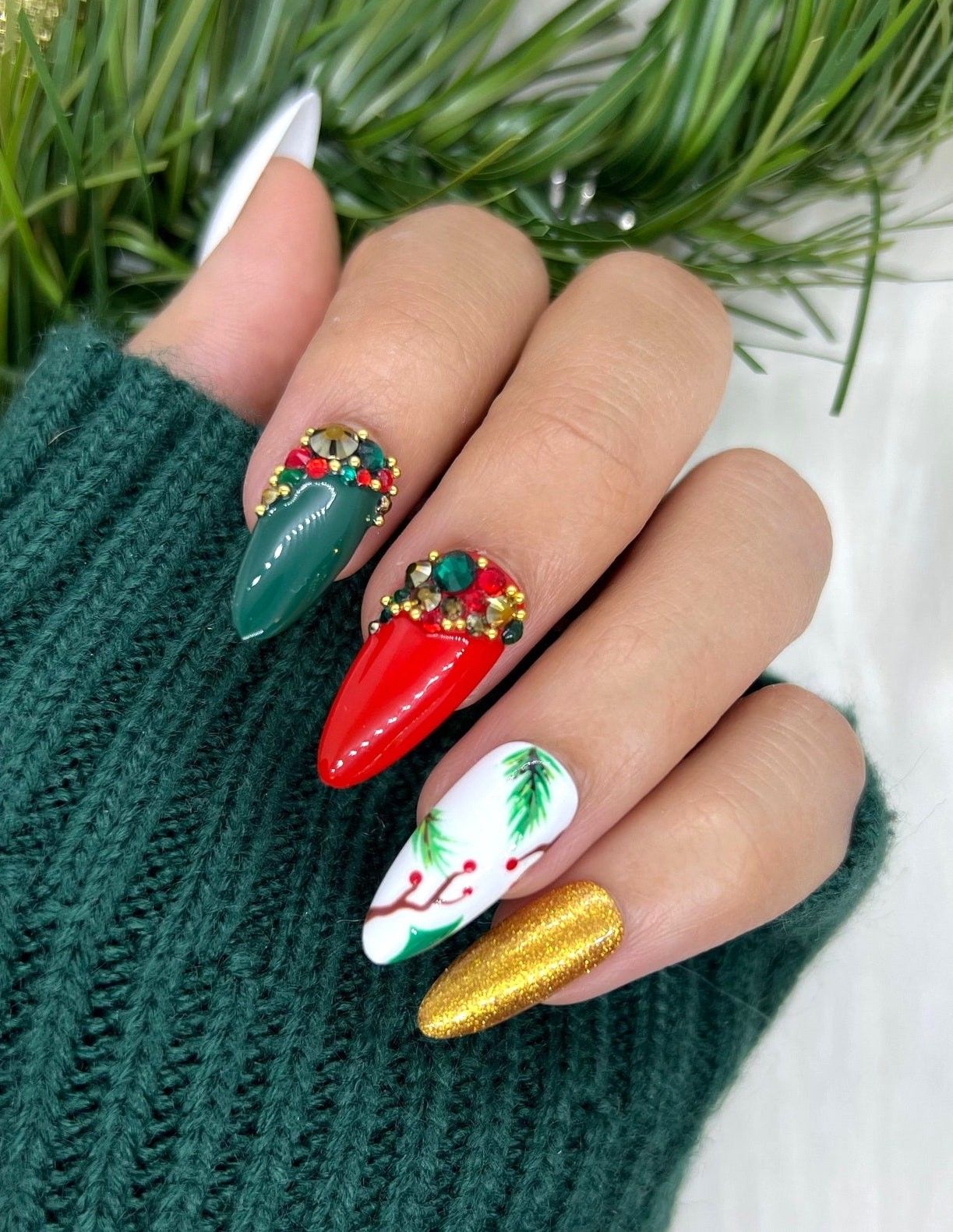 Mistletoe Nails Pictures, Photos, and Images for Facebook, Tumblr ...